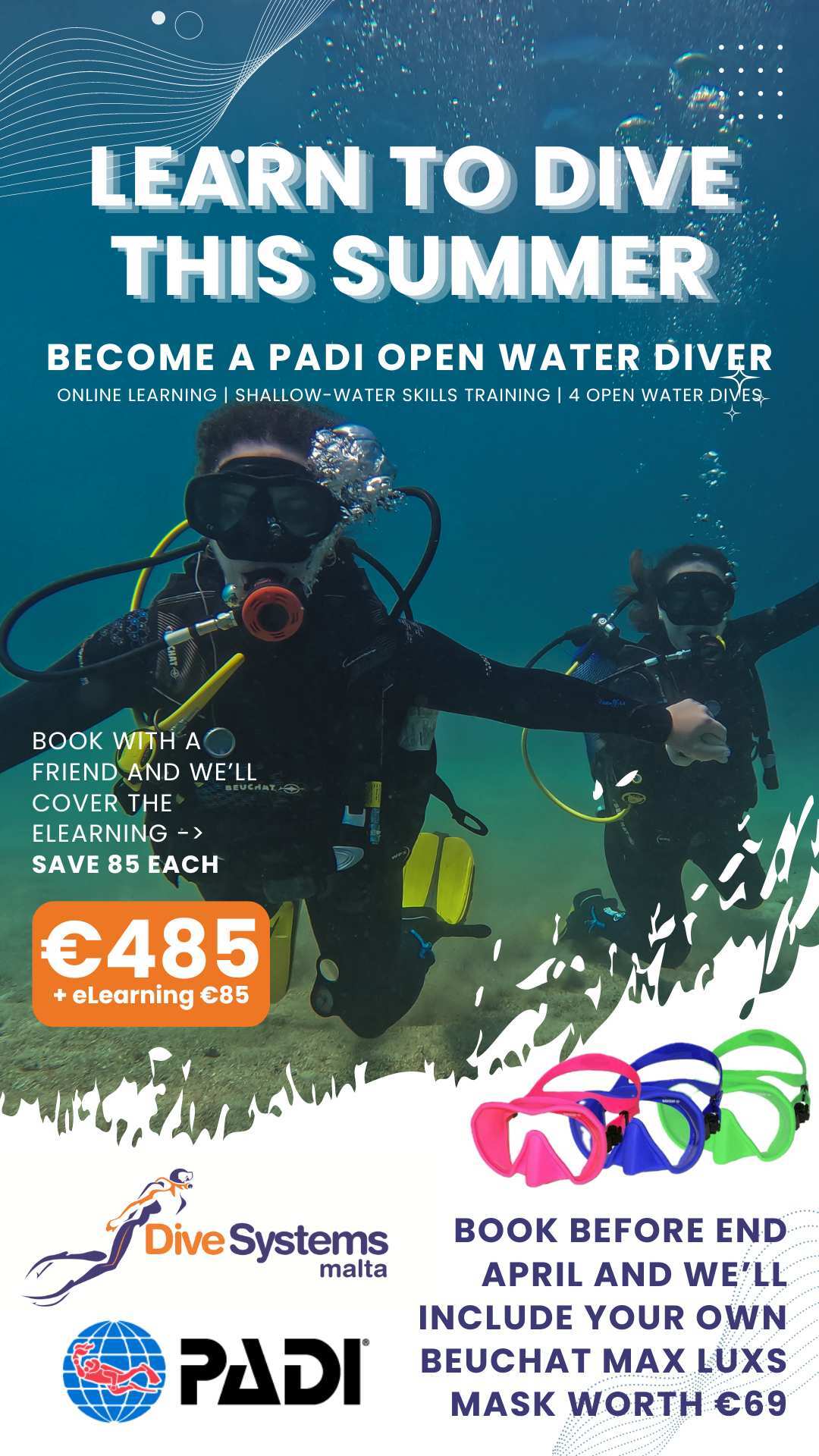 Special Offers for Divers - Dive Systems